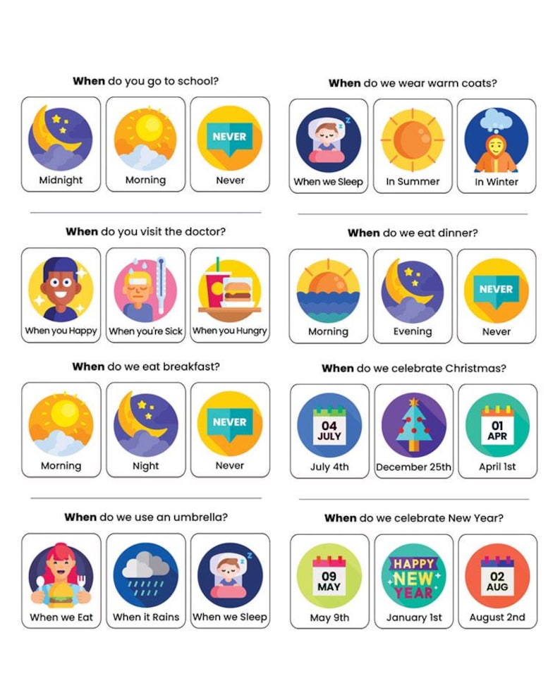 100 Wh Questions Flash Cards | Speech Therapy Cards | WH Questions ...