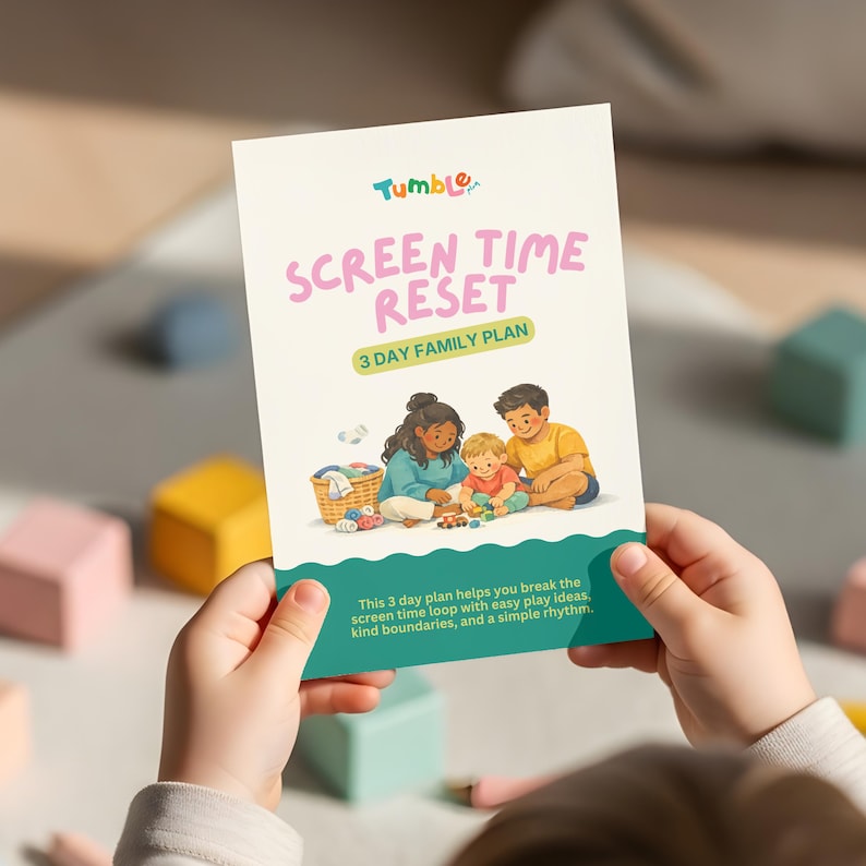 Kids Screen Time Reset | 3-day Family Plan (digital Download) - Etsy