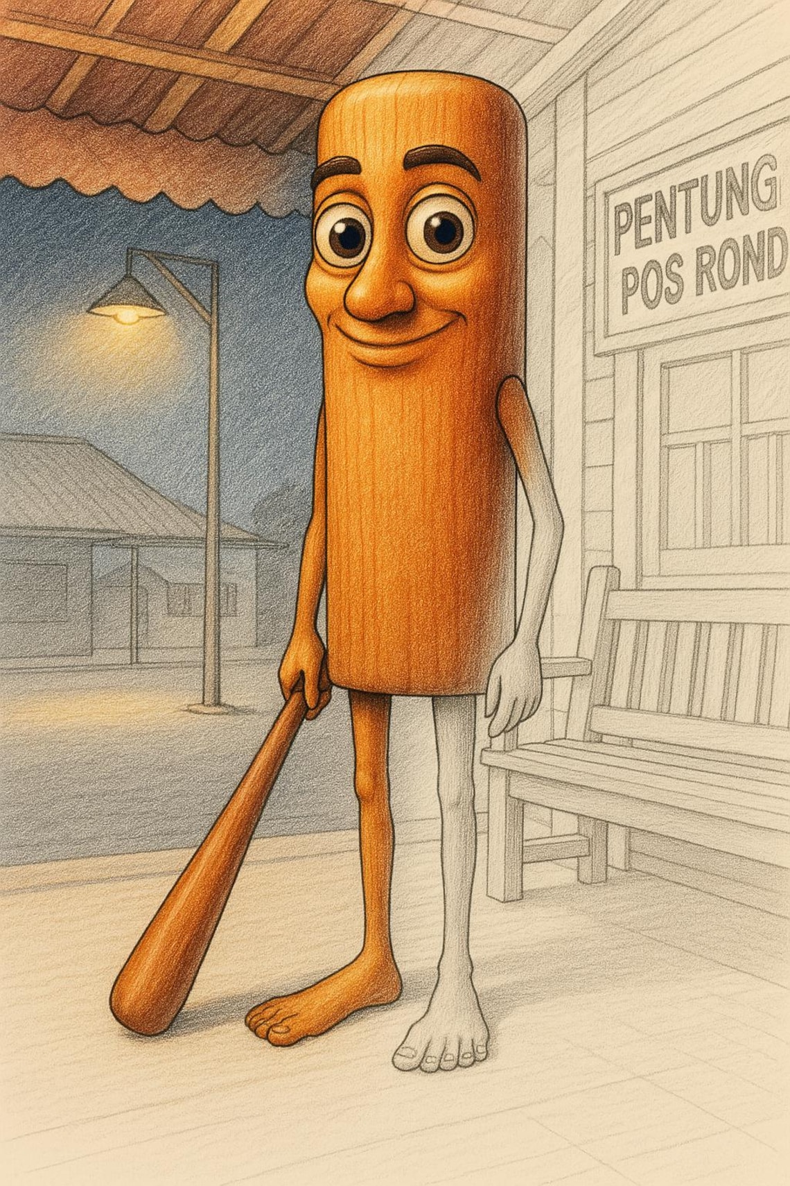 Kolorowanka Brainrot Italian - Viral AI TikTok Trend do druku, zabawne ...