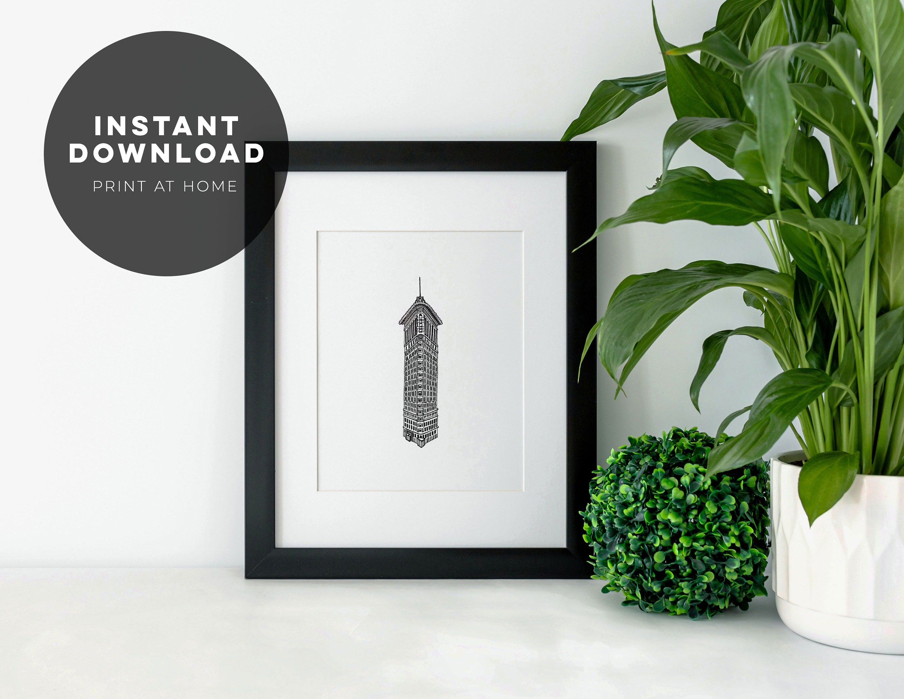 NYC Instant Download Flatiron Building NYC Printable New - Etsy