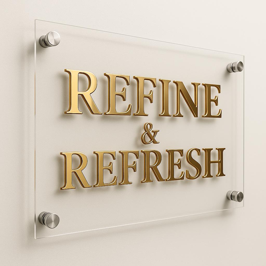 Personalized Acrylic Logo Sign, Custom Acrylic Sign, Acrylic Door Sign ...