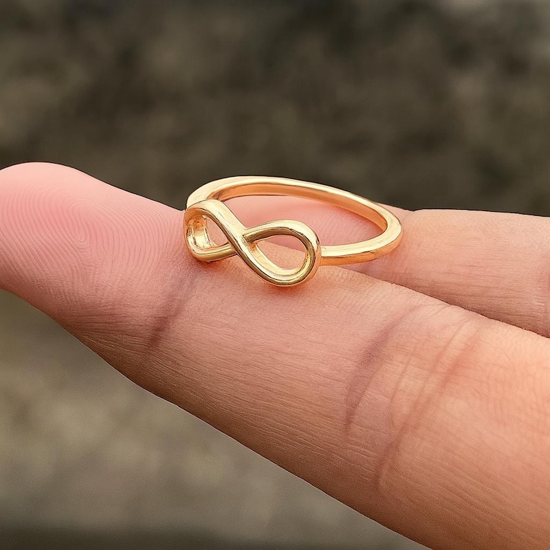 Infinity Symbol Ring - Etsy