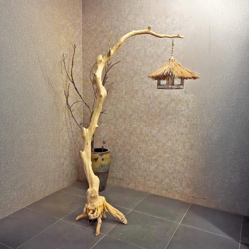 Farmhouse Tall Floor Lamp - Etsy