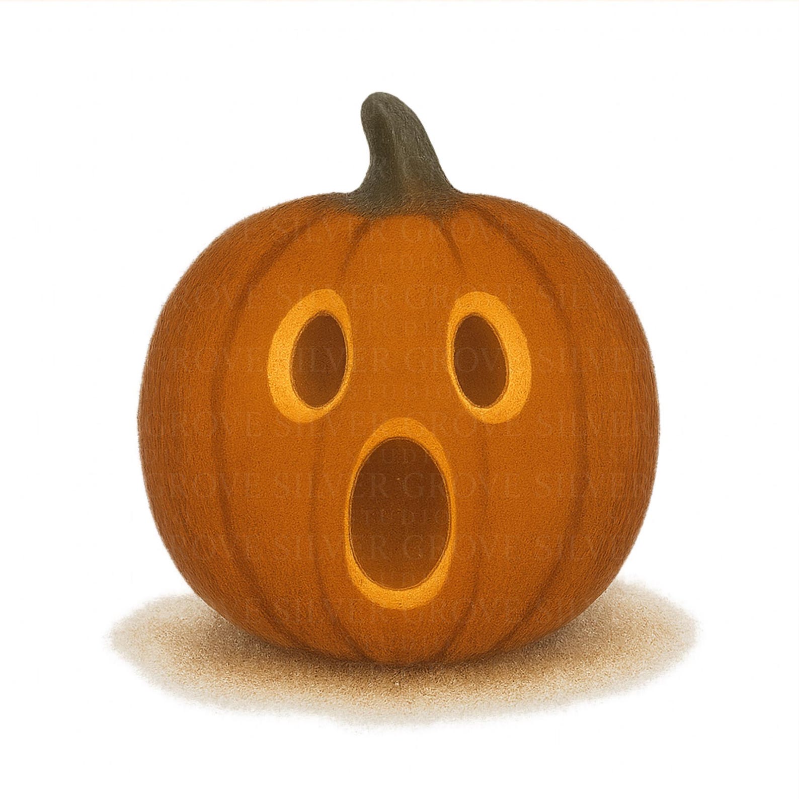 Jack O Lantern Clipart Set, 14 Halloween Pumpkin Faces Pngs, Carved ...