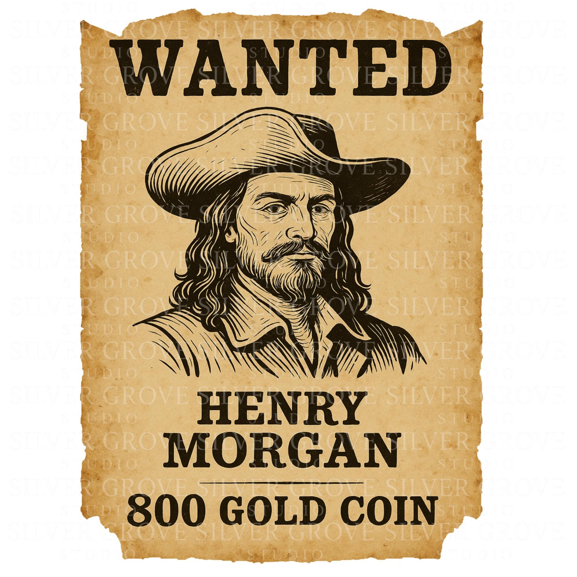 Pirate Wanted Poster Bundle: Themed Party Decor (digital Download ...