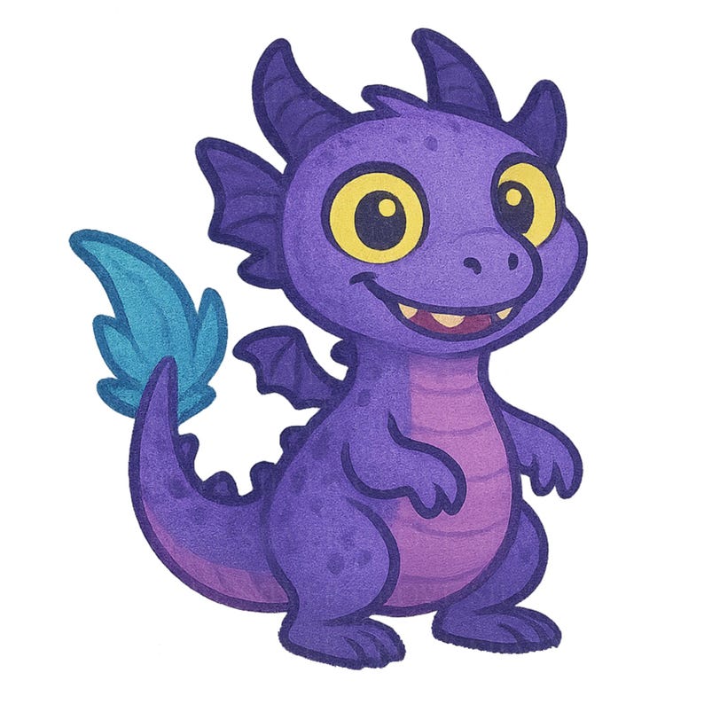 10 Cute Monster Clipart Set – Cartoon Furry Creatures PNG – Kids ...