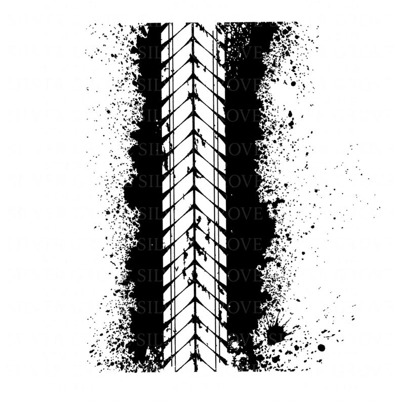 20 Car Tire Skid Marks Clipart, Racing Burnout Tire Markings, Sport Car ...