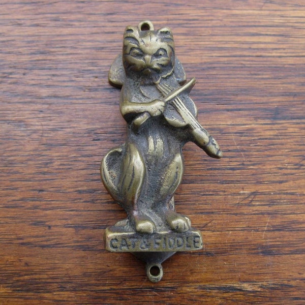 Antique Cat Door Knocker - Etsy