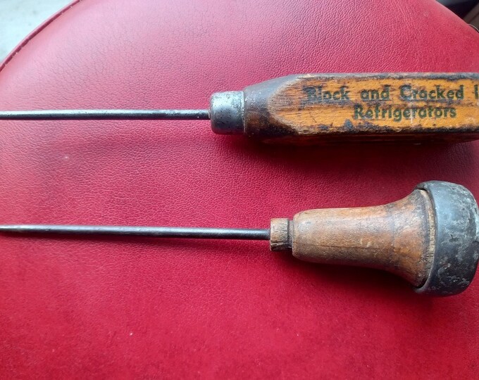 Antique Ice Pick and Yankee Scratch Awl Leather Punch Wood Working ...