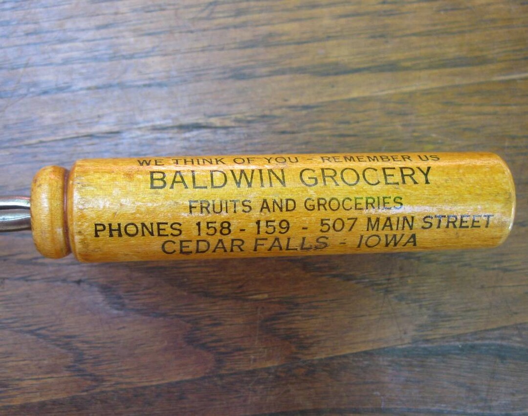 Antique Bottle Jar Lifter Grabber Baldwin Grocery Cedar Falls Iowa Wire ...