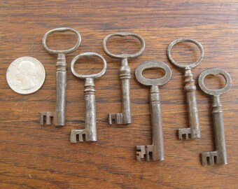 Antique Barrel Keys - Etsy