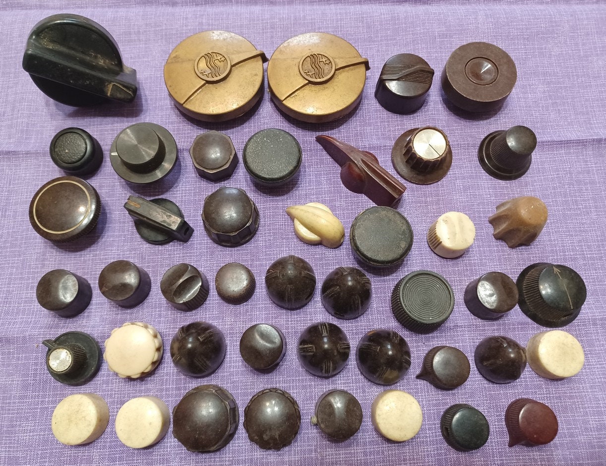 Vintage Radio Knobs