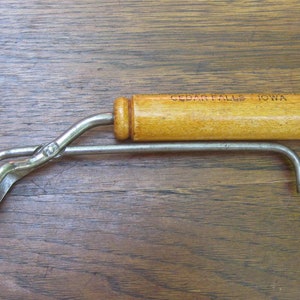 Antique Bottle Jar Lifter Grabber Baldwin Grocery Cedar Falls Iowa Wire ...