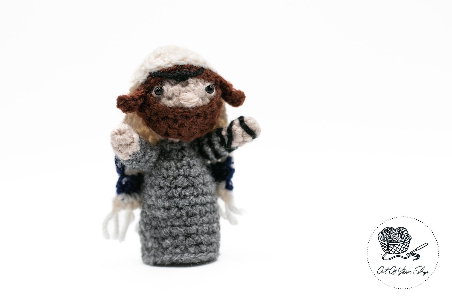 CROCHET PATTERN High Priest, Priest, Orthodox Jew Finger Puppet ...