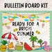 Summer Vibes Bulletin Board Kit: End of Year Classroom Decor (printable ...
