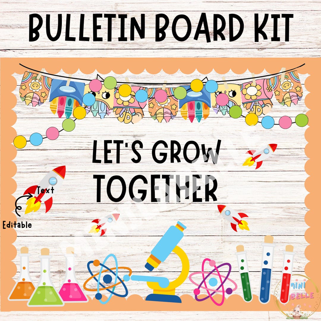 Welcome Back to School Bulletin Board Kit: Classroom Decor (PPT & PDF ...