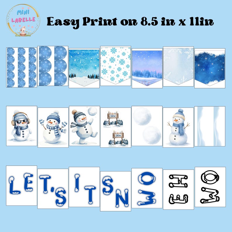 Winter Bulletin Board Kit | Snow Chill Classroom Decor (digital ...
