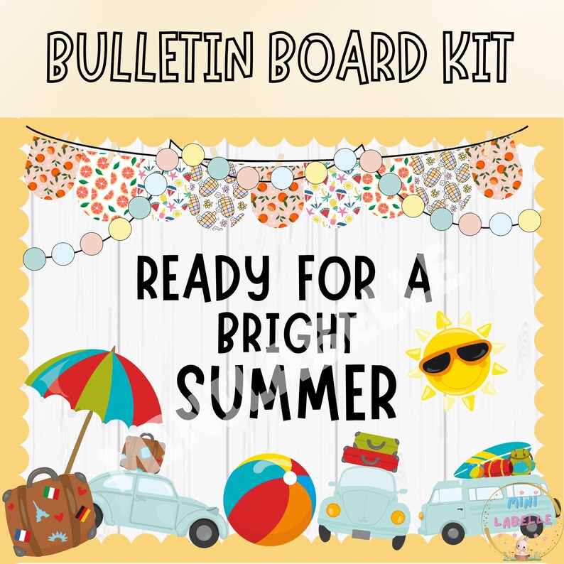 Summer Bulletin Board Kit | Classroom Door Decor | May Decor | End of ...