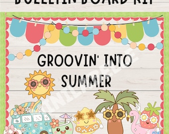 Summer Bulletin Board Kit | Classroom Door Decor | May Decor | End of ...