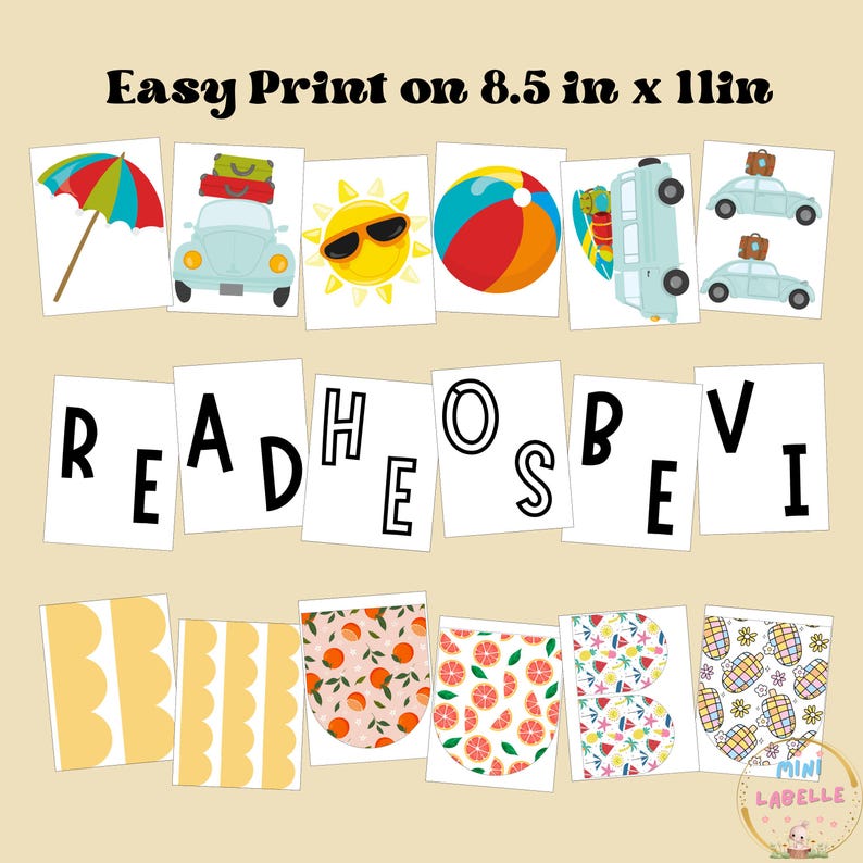 Summer Bulletin Board Kit: End of Year Classroom Decor (printable) - Etsy