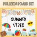 Summer Bulletin Board Kit: End of Year Classroom Decor (printable) - Etsy