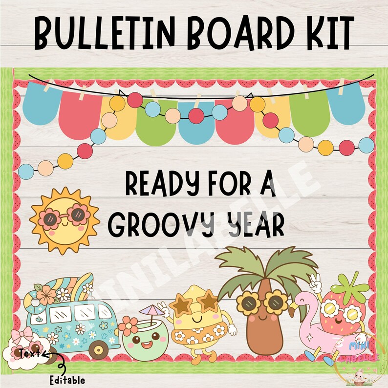 Summer Bulletin Board Kit | Classroom Door Decor | May Decor | End of ...
