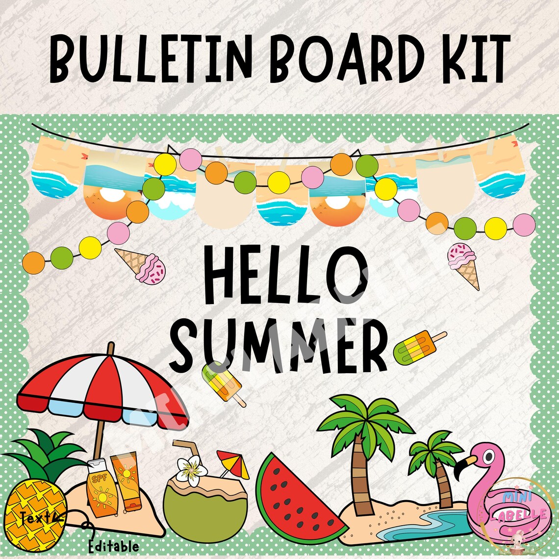 Summer Bulletin Board Kit | Classroom Door Decor | May Decor | End of ...