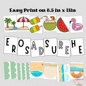 Summer Vibes Bulletin Board Kit: End of Year Classroom Decor (printable ...