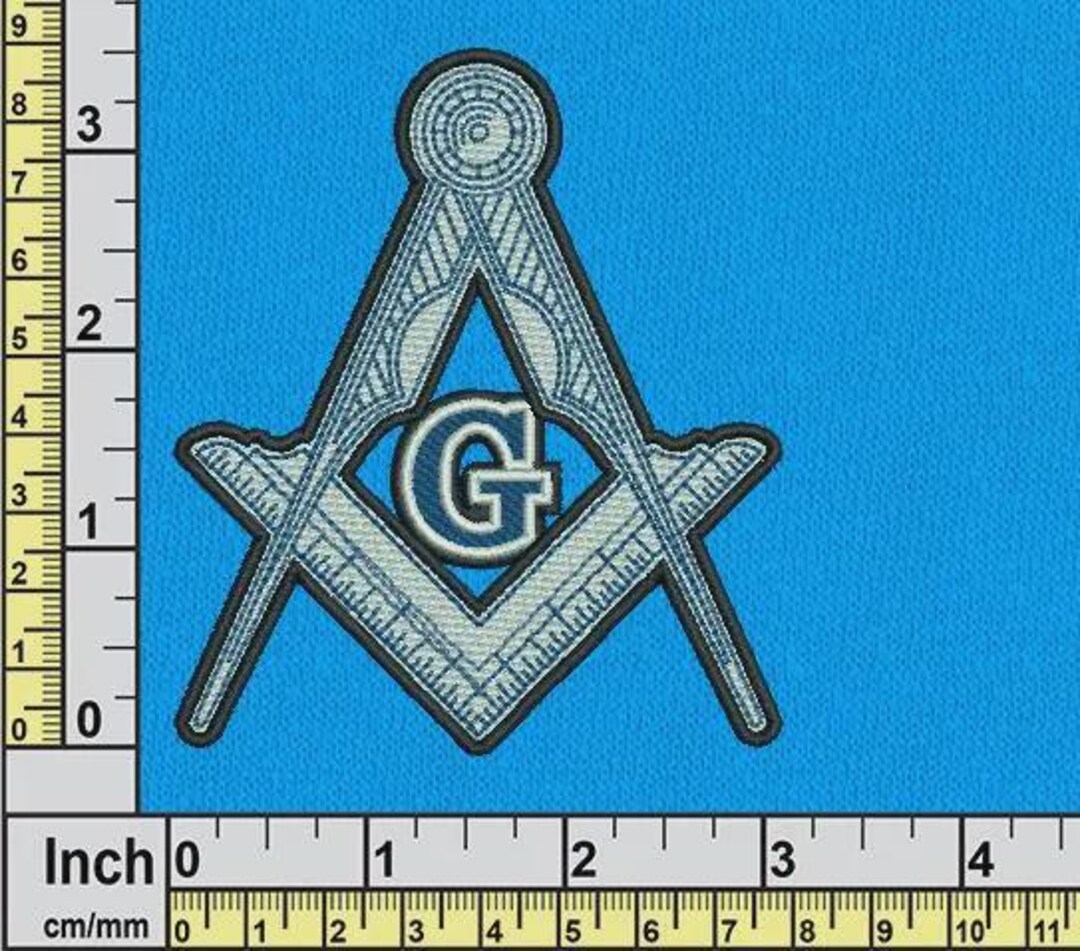 Masonic Compass Embroidery Design – Square & Compass Machine Embroidery ...