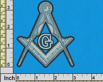 Masonic Compass Embroidery Design, Masonic Compass Design, Square ...