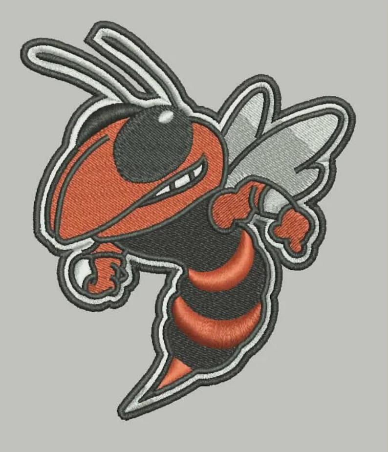 Hornet Bee Embroidery Design – Instant Download | Insect Animal Digital ...
