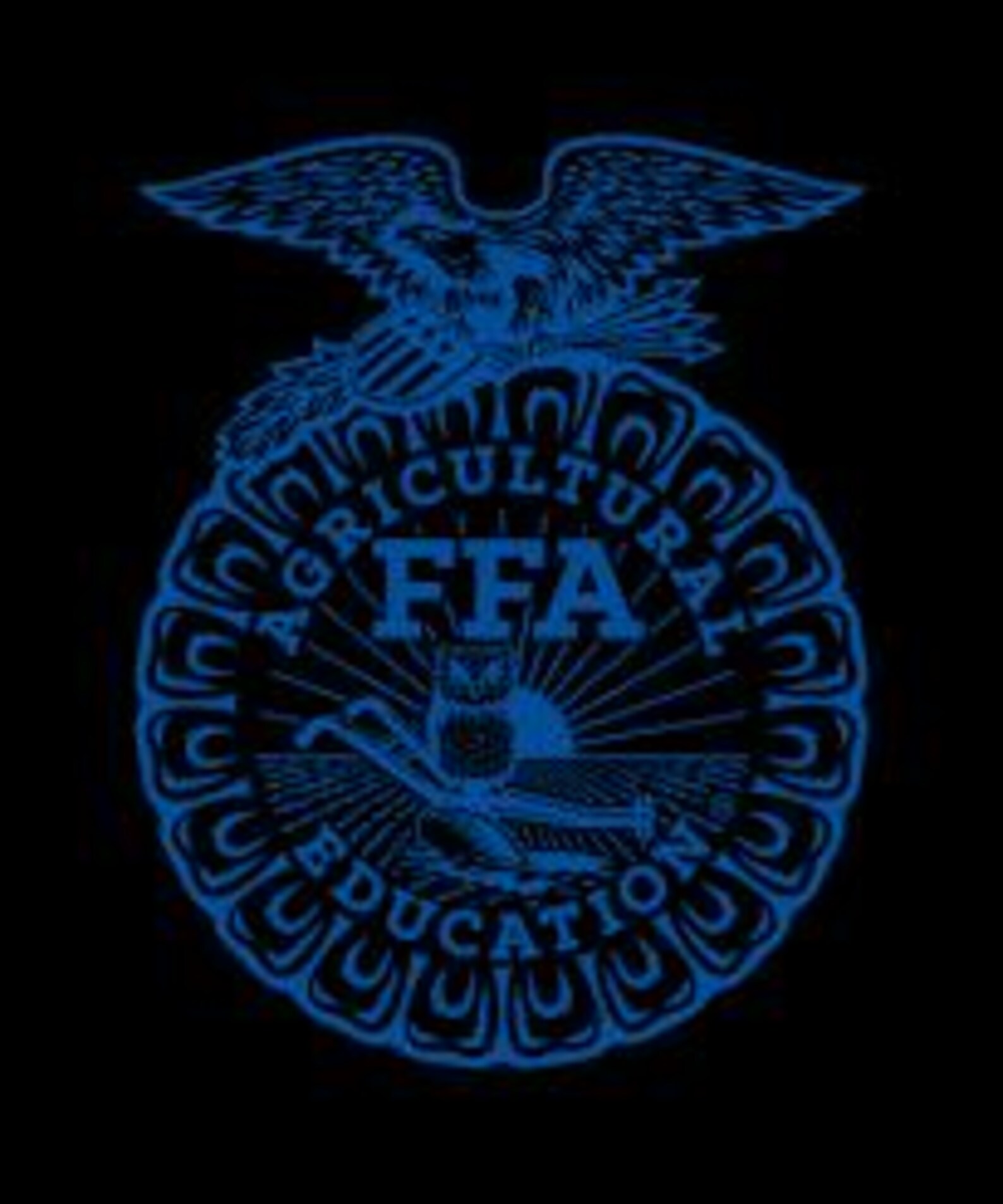 National FFA Organization Emblem Embroidery Design – Digital Files, FFA ...