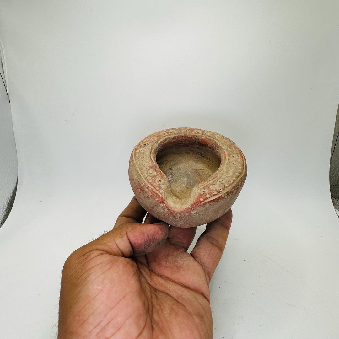 Antique Terracotta Oil Lamp Afghanistan - Etsy UK