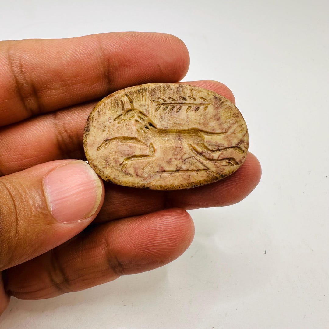 N,ancient Near Eastern Stone Animal Amulet Seal Stamp - Etsy