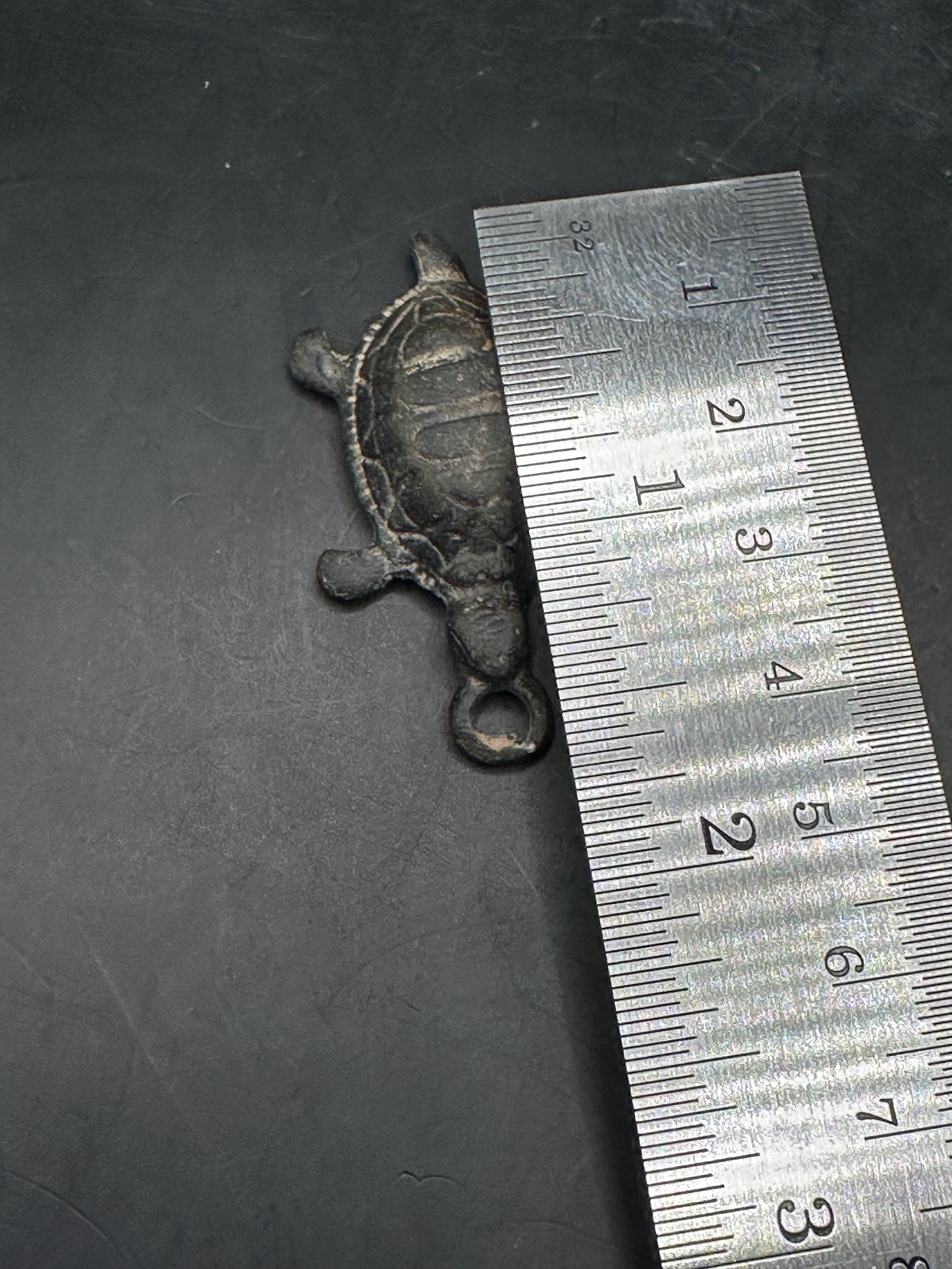 Miniature Turtle Figurine Luck Money Powerful Magic Amulet Wealth ...