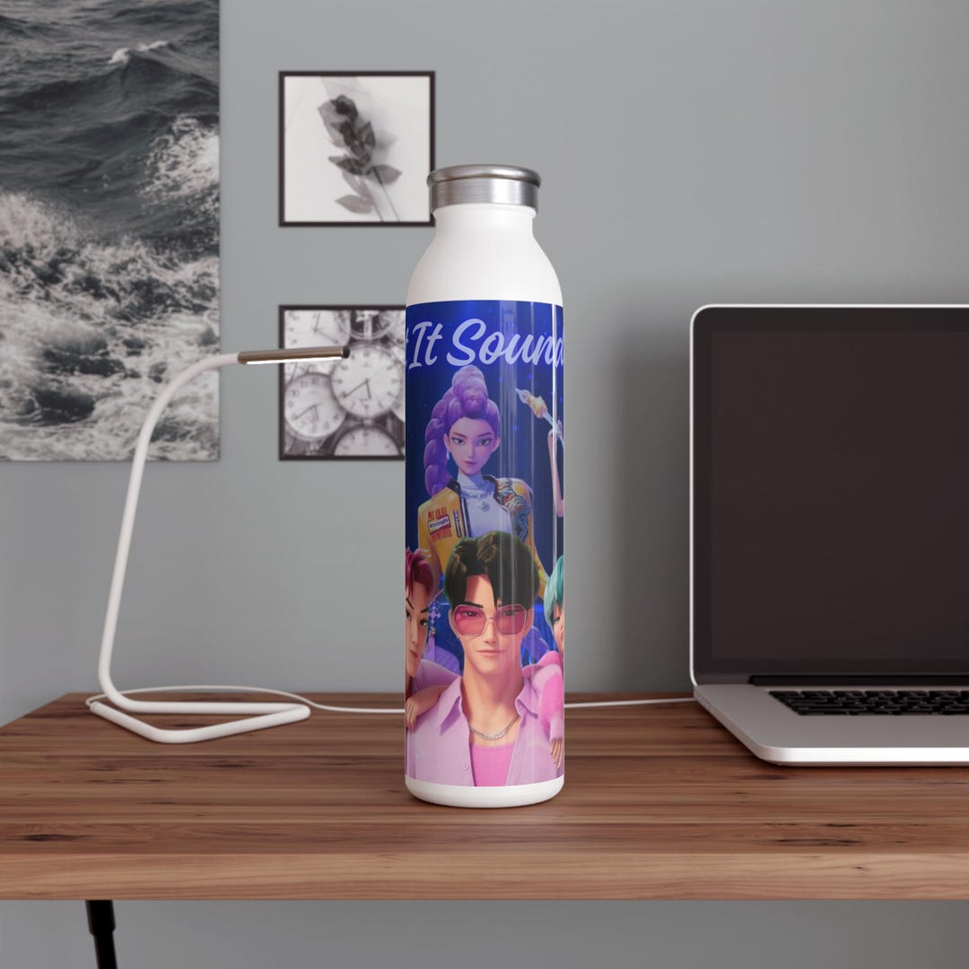 KPOP Demon Hunters Stainless Steel Water Bottle, 20oz - Etsy