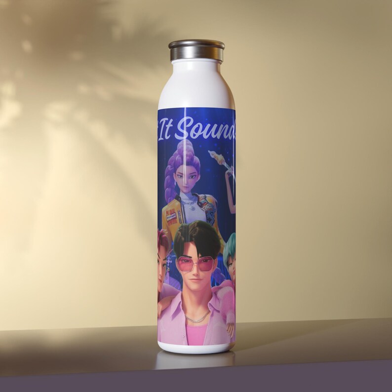 KPOP Demon Hunters Stainless Steel Water Bottle, 20oz - Etsy