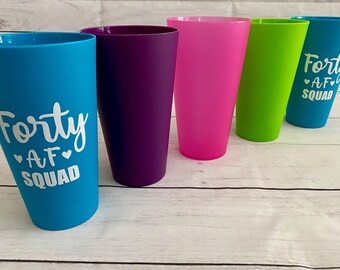 Birthday Squad Cups | Etsy