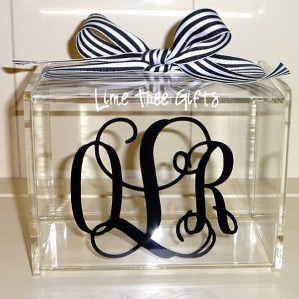 Acrylic Recipe Box - Etsy