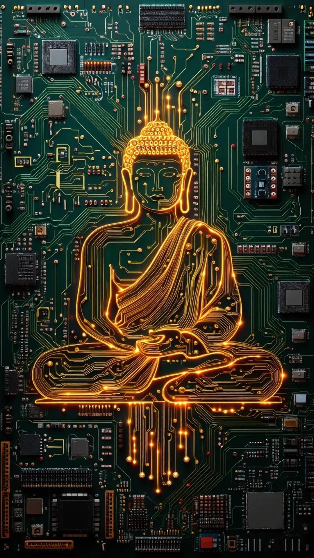 Buddha Phone Wallpaper Set of 5 Digital Download Zen Minimalist ...