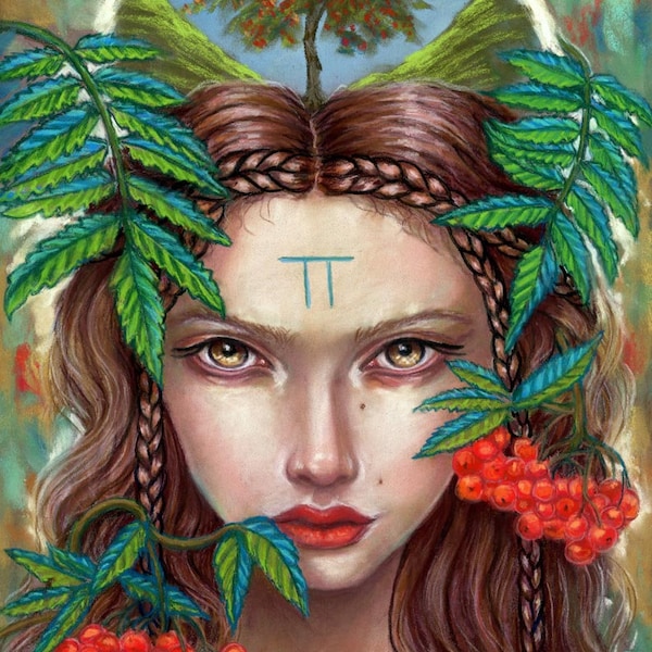 Rowan Tree Art - Etsy
