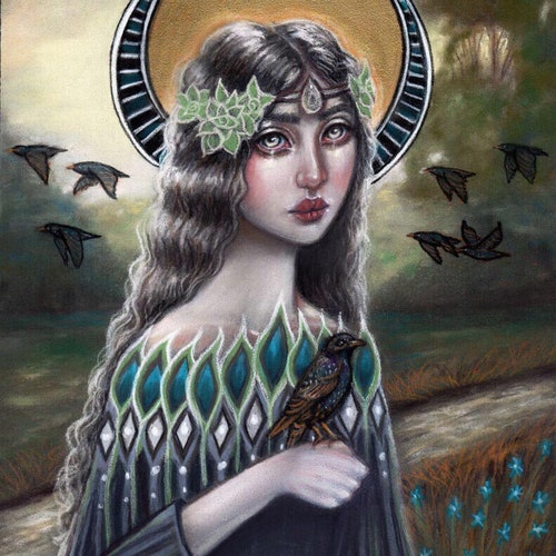 Nemetona Sacred Groves Celtic Goddess Starlings Hand - Etsy