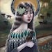 Ragana Goddess Barn Owl Fine Art Print by Tammy Wampler - Etsy