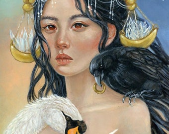 The Queen of Elfame Faerie Fine Art Print by Tammy Wampler - Etsy