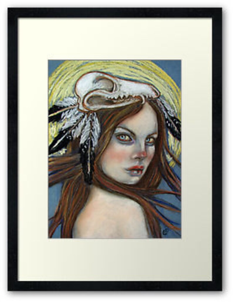 The Witch Pagan Shaman Goddess 8x10 Print | Etsy