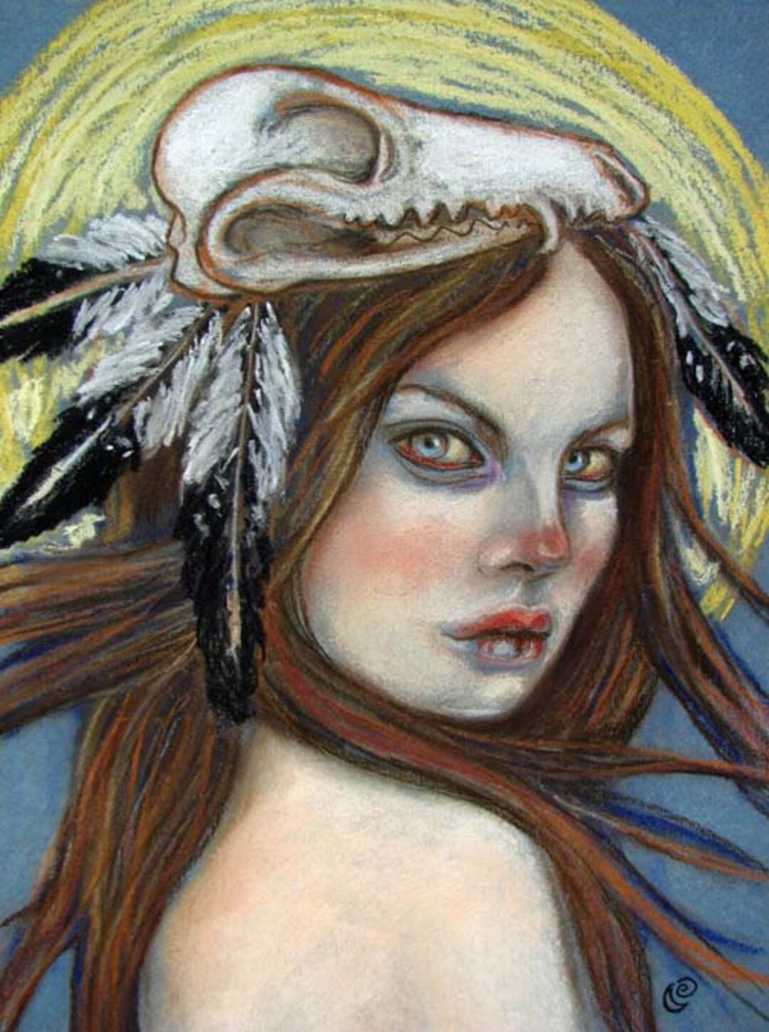 The Witch Pagan Shaman Goddess 8x10 Print - Etsy