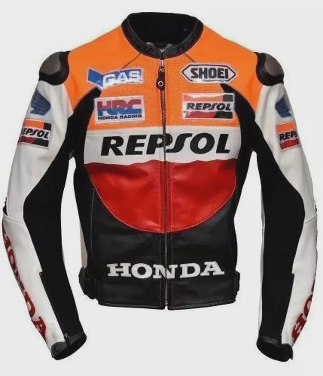 Men's New Honda Repsol Racing Motorbike Riding CE Armored Genuine ...
