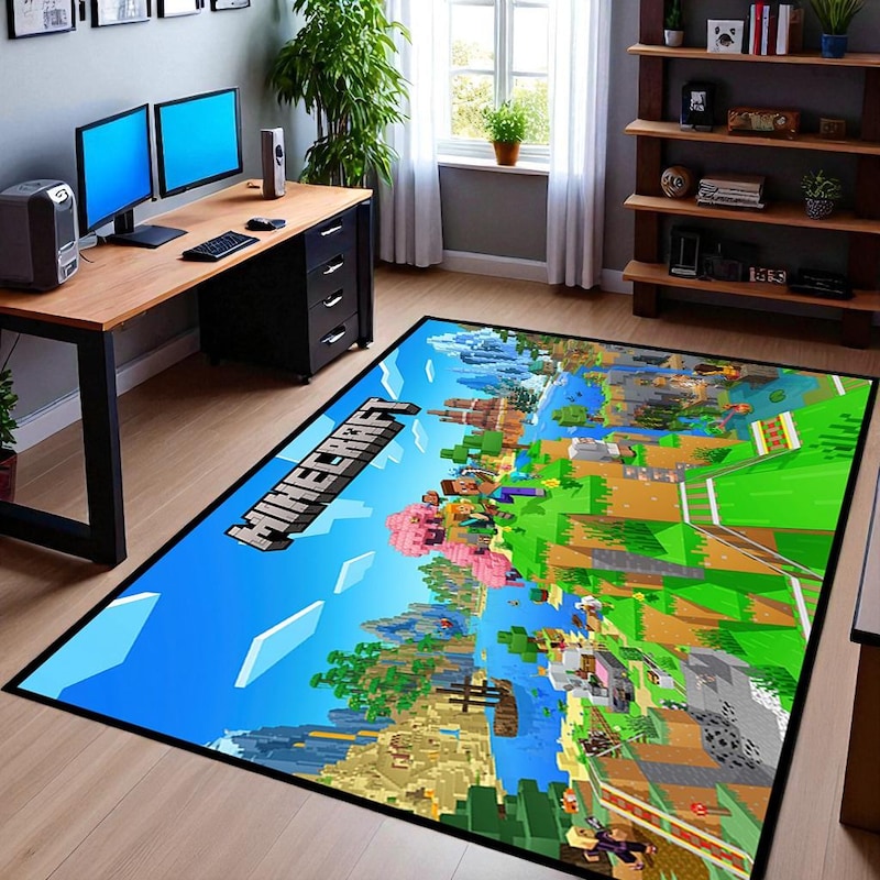 Minecrafts Rug - Etsy