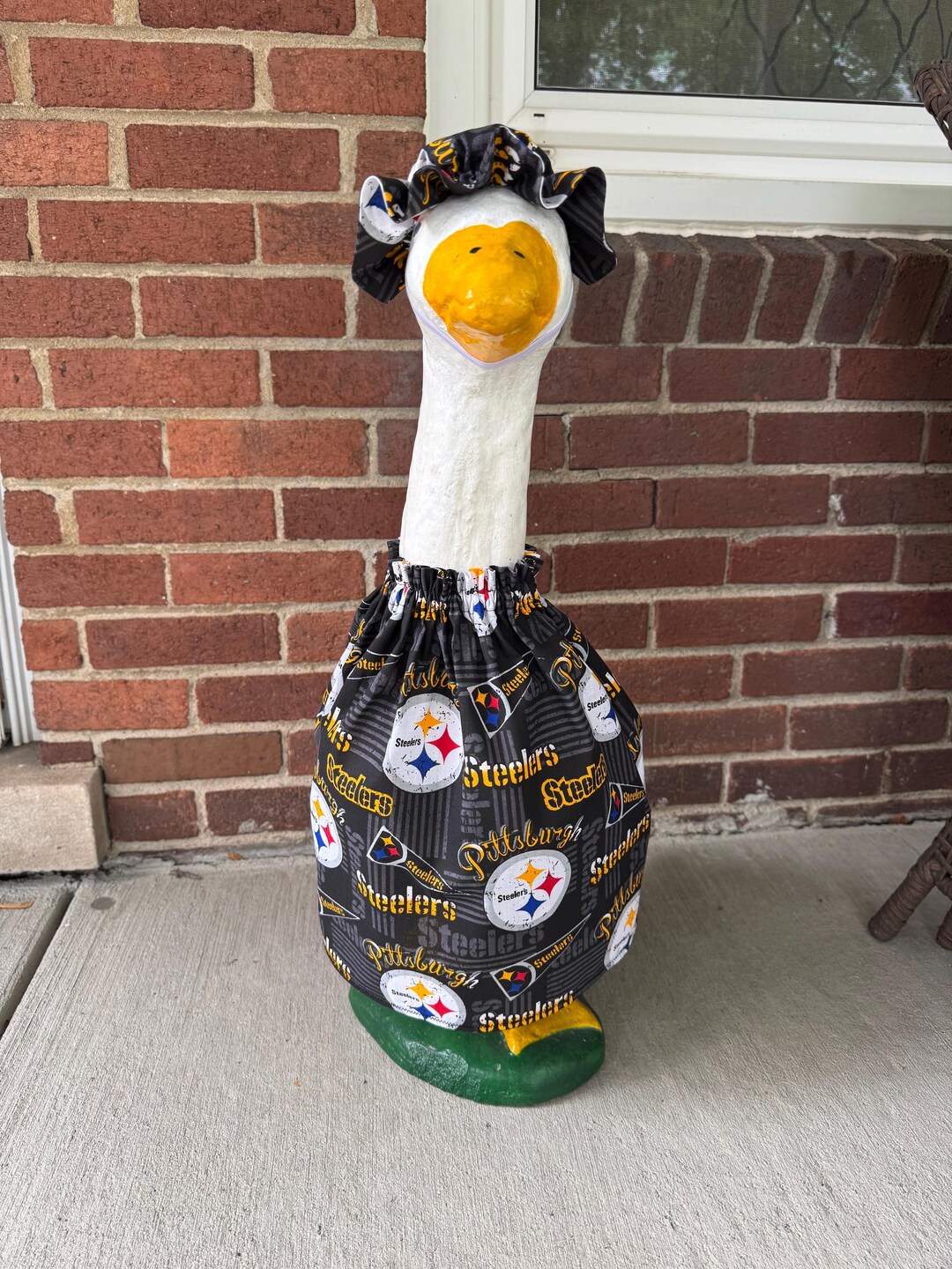 Pittsburgh Steelers Porch Goose Outfit - Etsy