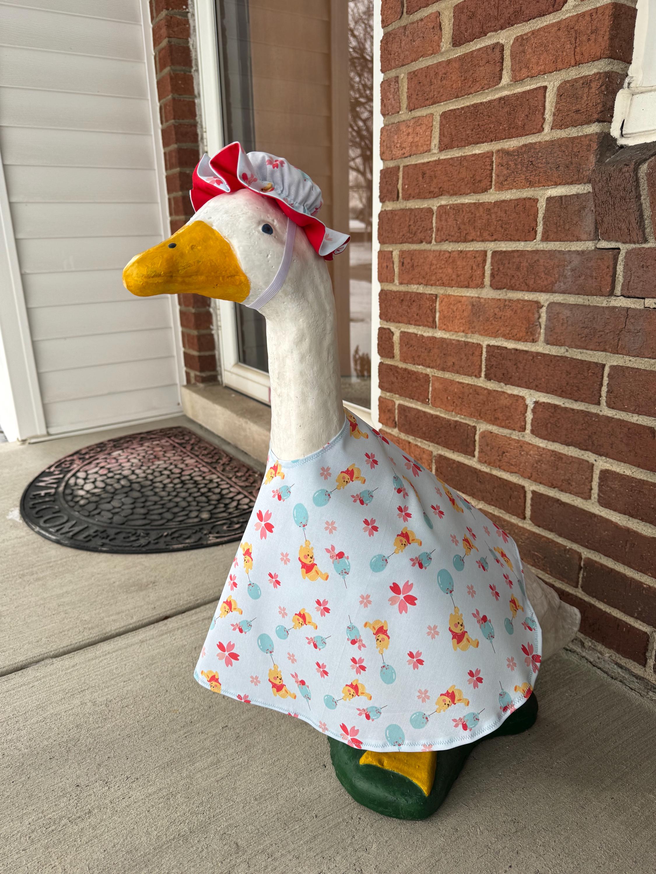 Winnie the Pooh Porch Goose Outfit. Fits 23-26 Inch Goose. - Etsy
